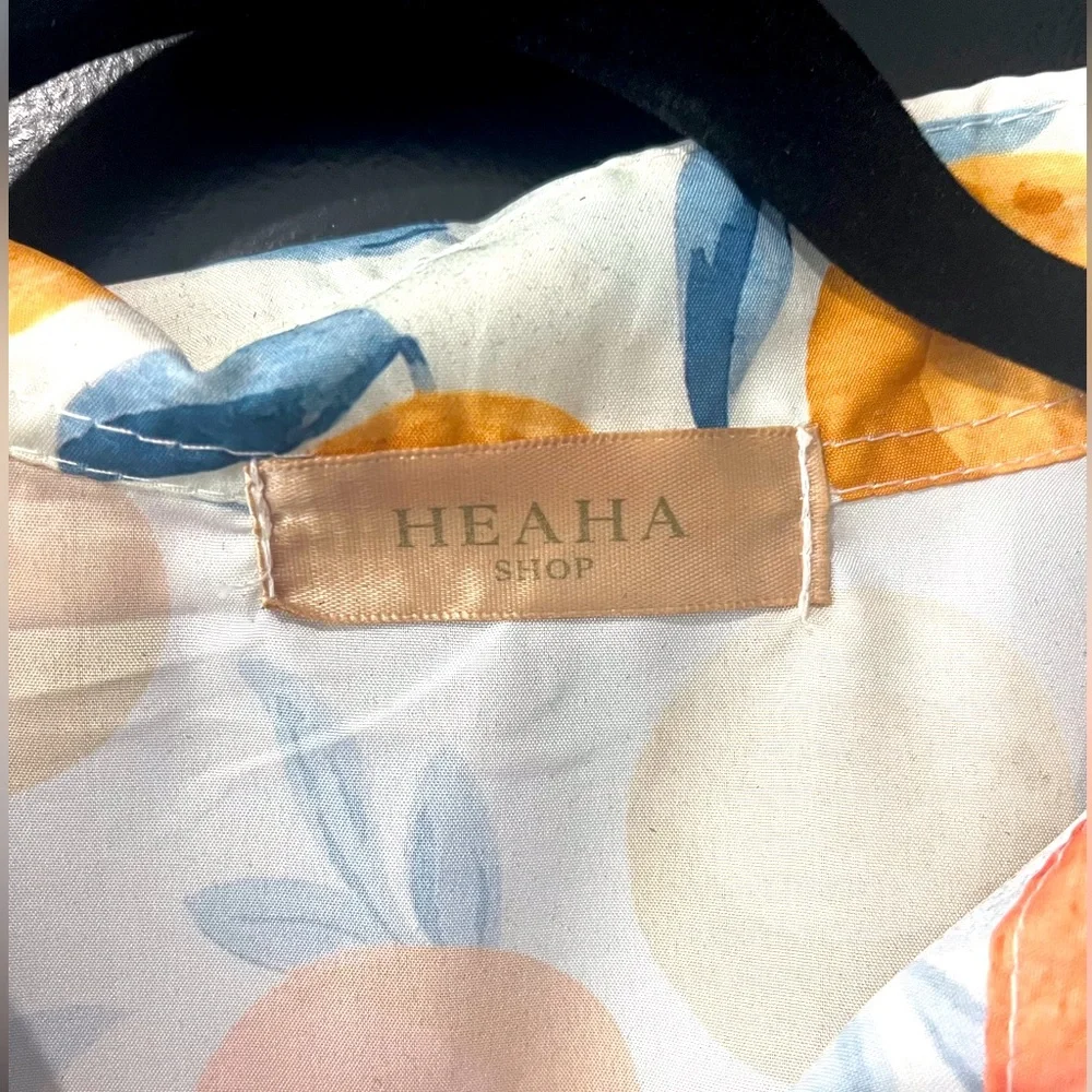 HEAHA SHOP | Tops | Colorful Button Up Womens Top | Poshmark